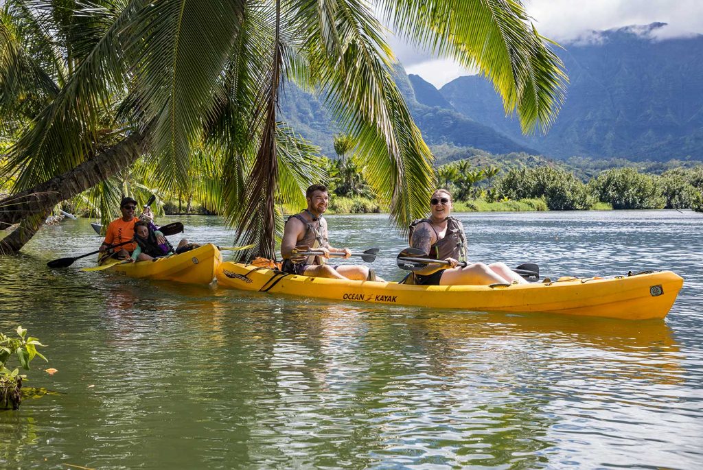 Hanalei Blue Lagoon Kayaking Tour | River & Bay Exploration