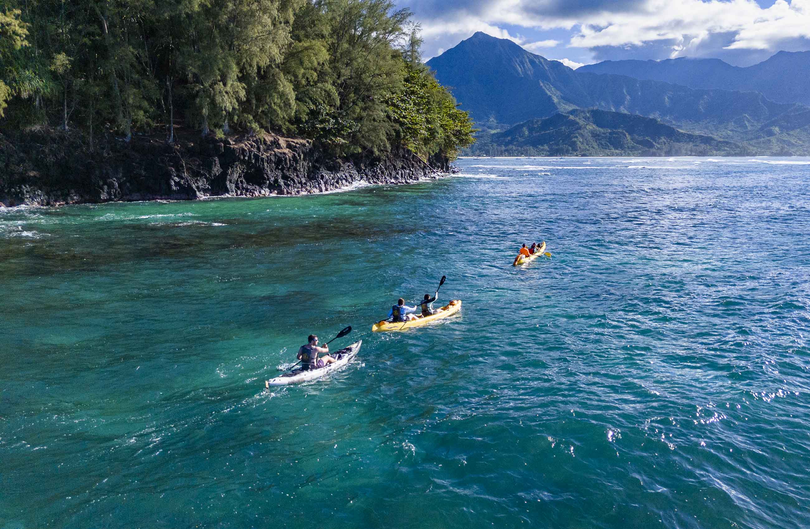 Hanalei Blue Lagoon Kayaking Tour | River & Bay Exploration